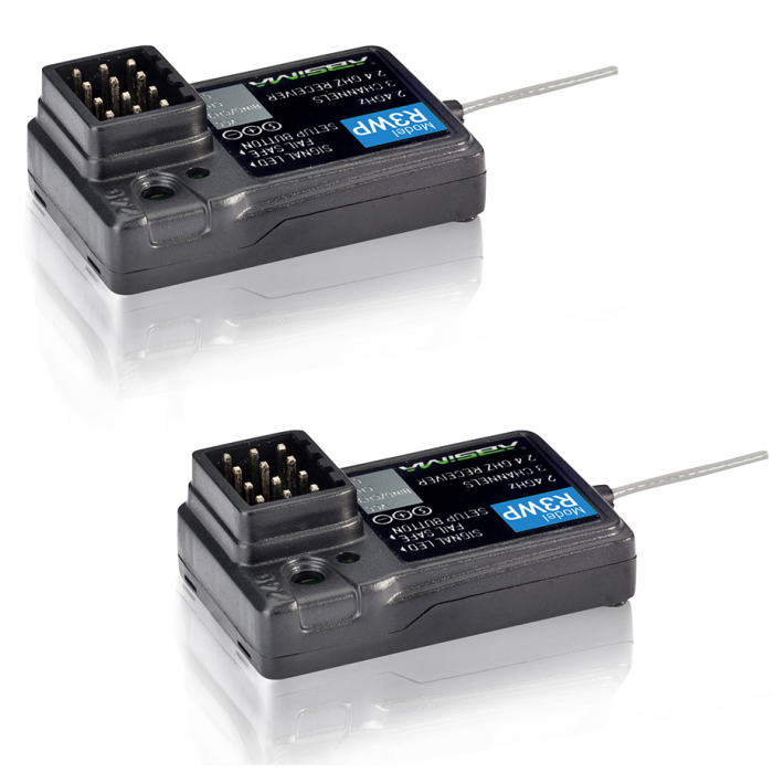 Radio CR3P 2.4 ghz + 2 rx